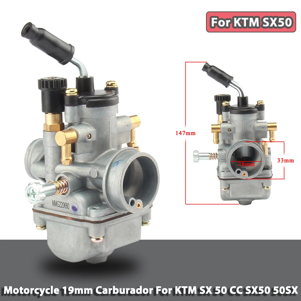 Motorcycle 19mm Carb Carburetter Carburetor For KTM50 KTM 50 SX RS50 ...