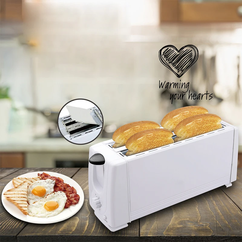 Electric-Toaster-Sandwich-Maker-Stainless-Steel-Bread-Toasting-Machine ...