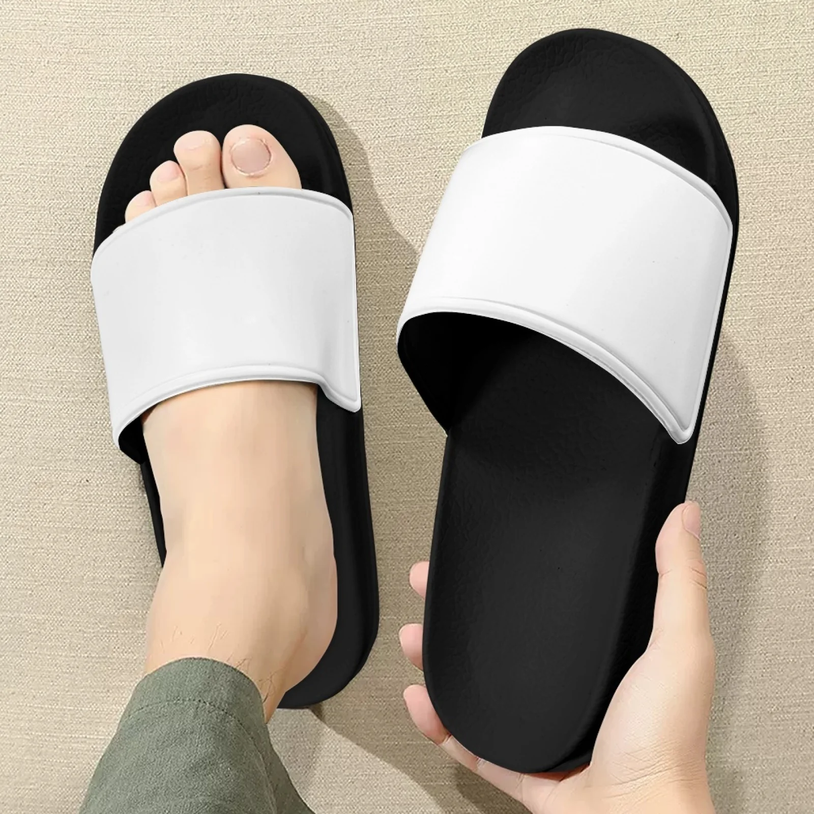 Pattern-customized-Men-s-and-Women-s-Commuting-Summer-Sandals-hawaii ...