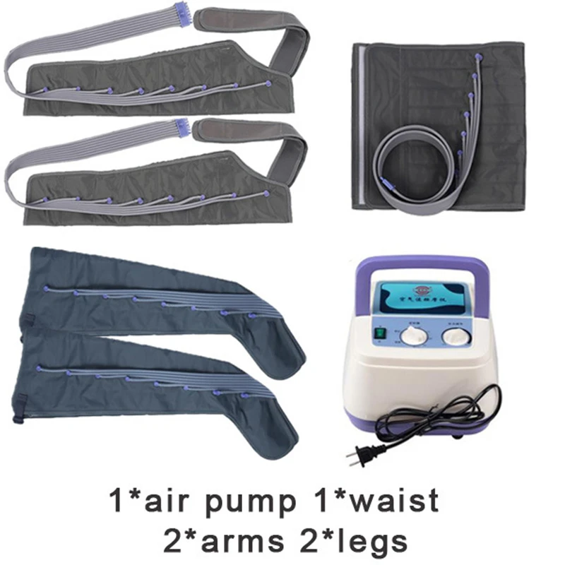 Syeosye 8 Cavity Electric Air Compression Massager Leg Foot Infrared ...