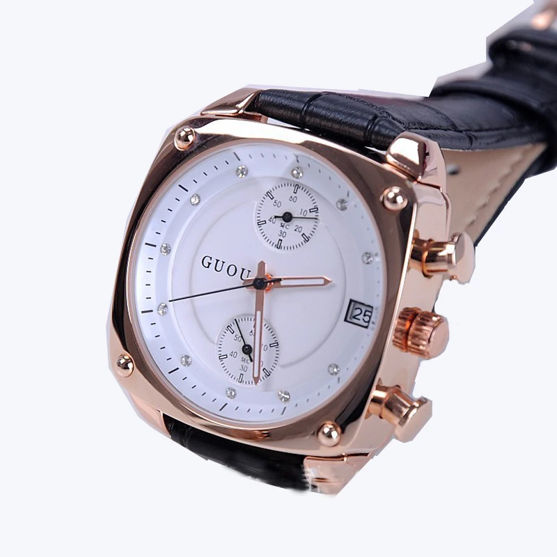 2018-Women-Man-Lover-Square-Rose-Gold-Alloy-And-Leather-Quartz-Watch ...