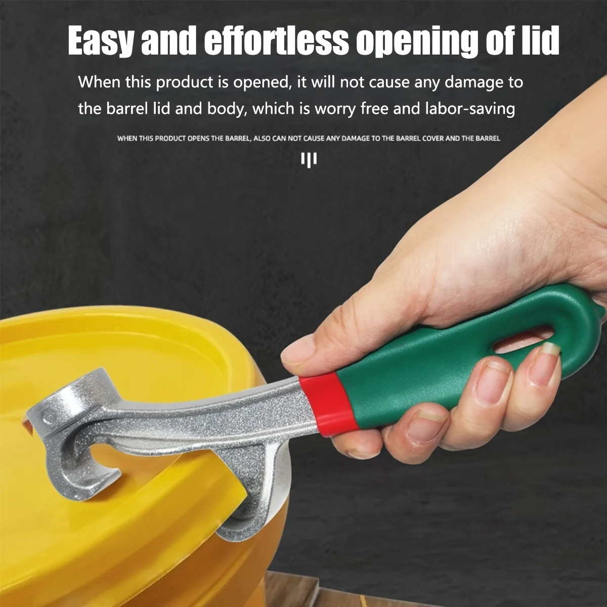 1pc Multi Functional Paint Bucket Lid Wrench Bucket Opener Lndustrial ...