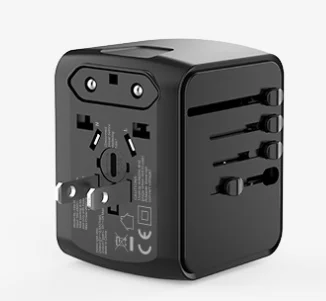 Universal Travel Charger Adapter Plug Socket with three usb and one ...