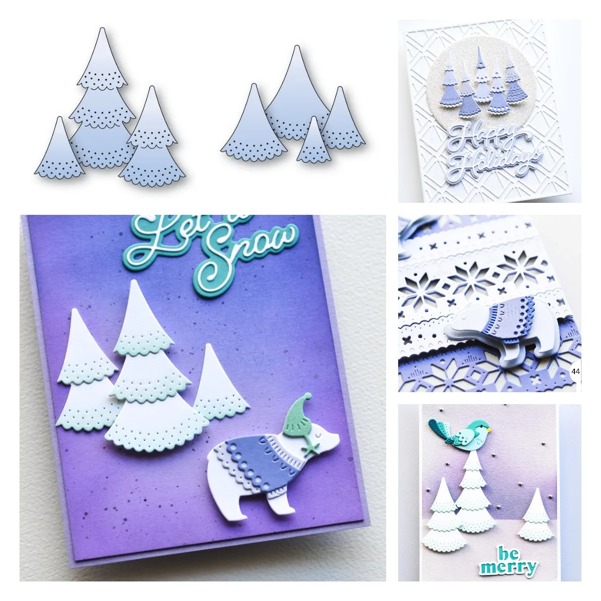 Nordic-Dimple-Trees-and-Toppers-Scrapbooking-Crafts-Dies-Cut-Maker ...