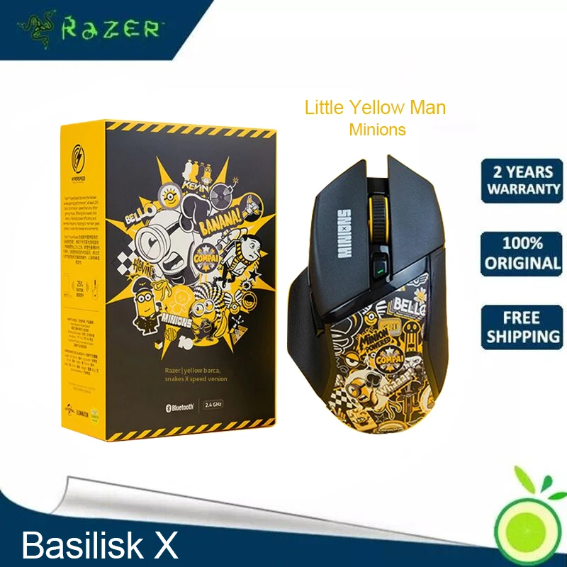 Rato Gaming Razer Basilisk X Minions Little Yellow Man Edição Limitada ...