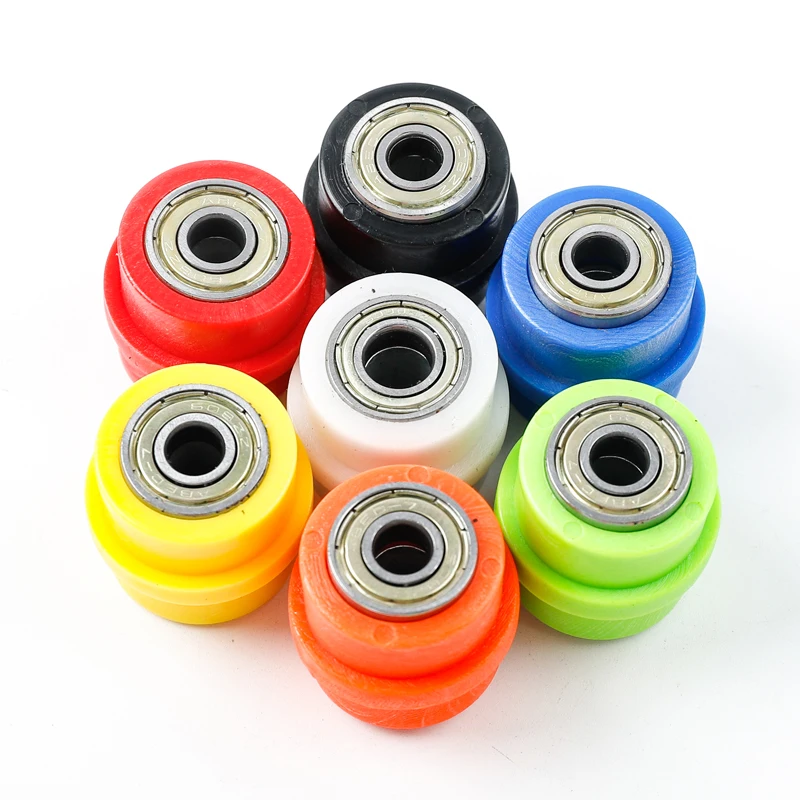 8mm-10mm-Drive-Chain-Pulley-Roller-Slider-Tensioner-Wheel-Guide ...