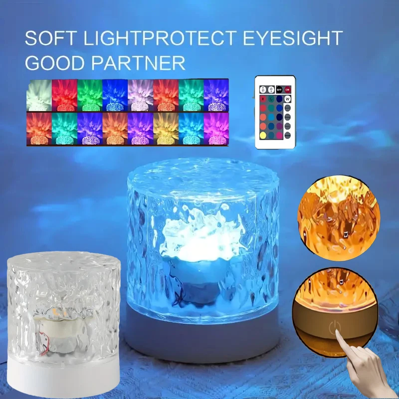 1pc-LED-Water-Ripple-Environment-Night-Light-Acrylic-Crystal-Material-3 ...