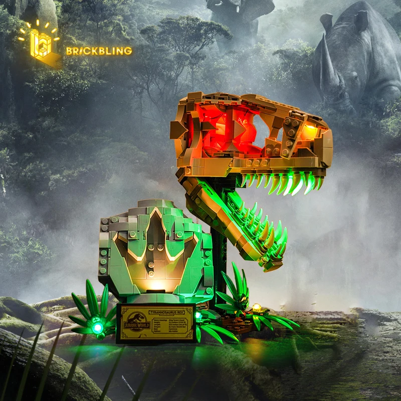 Brick-Bling-LED-Light-76964-Set-adecuado-para-f-siles-de-dinosaurios-T ...