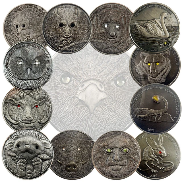 Coin With Eyes On It