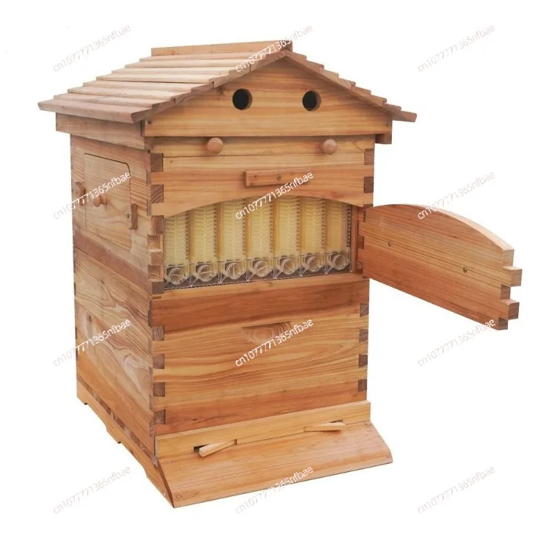 Beehive Self-flow Bee hive Automatic honey flow, Bee Villa, Lang style ...