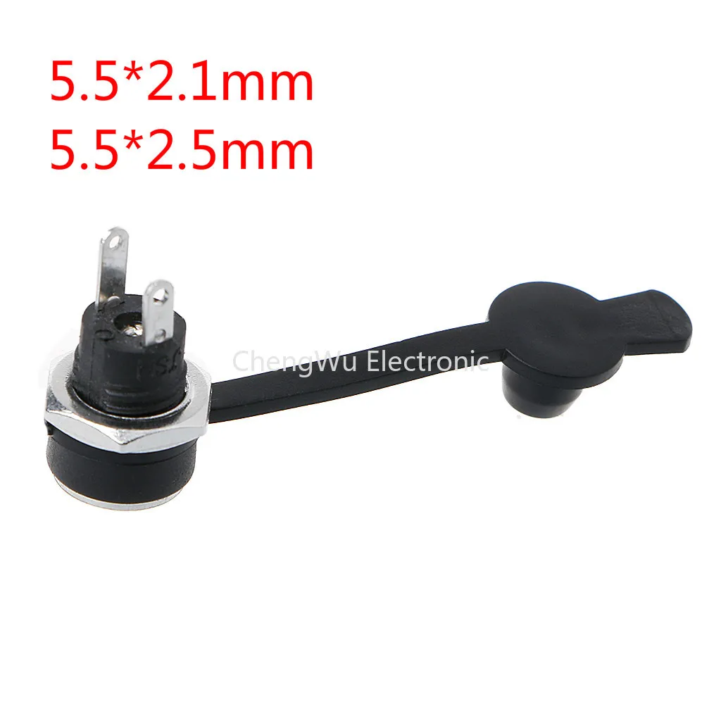5sets-5-5x2-1mm-5-5x2-5mm-Female-DC-Power-Jack-Plug-Socket-Waterproof ...