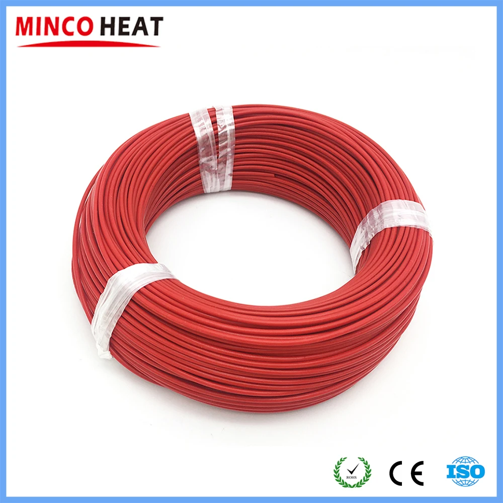 10 Meters 12K 33Ohm Carbon Fiber Heating Cable Fluoroplastic Warm Floor ...
