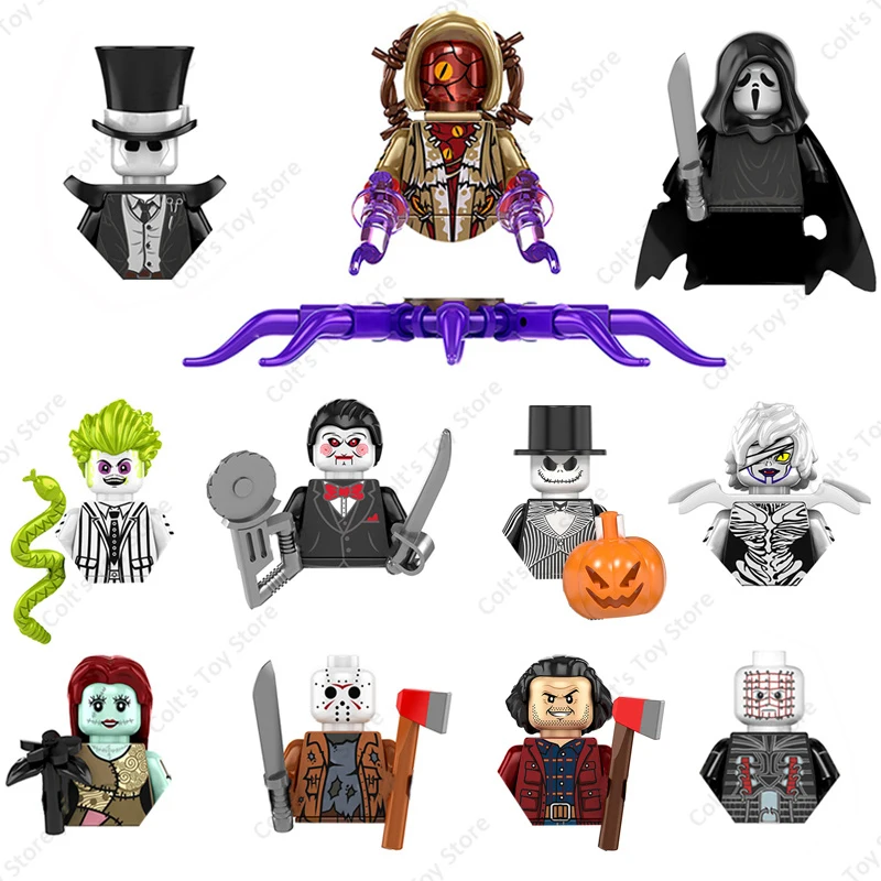 SAW-Horror-Movie-Jack-Ripper-Mini-Action-Figures-Building-Blocks-Brick ...