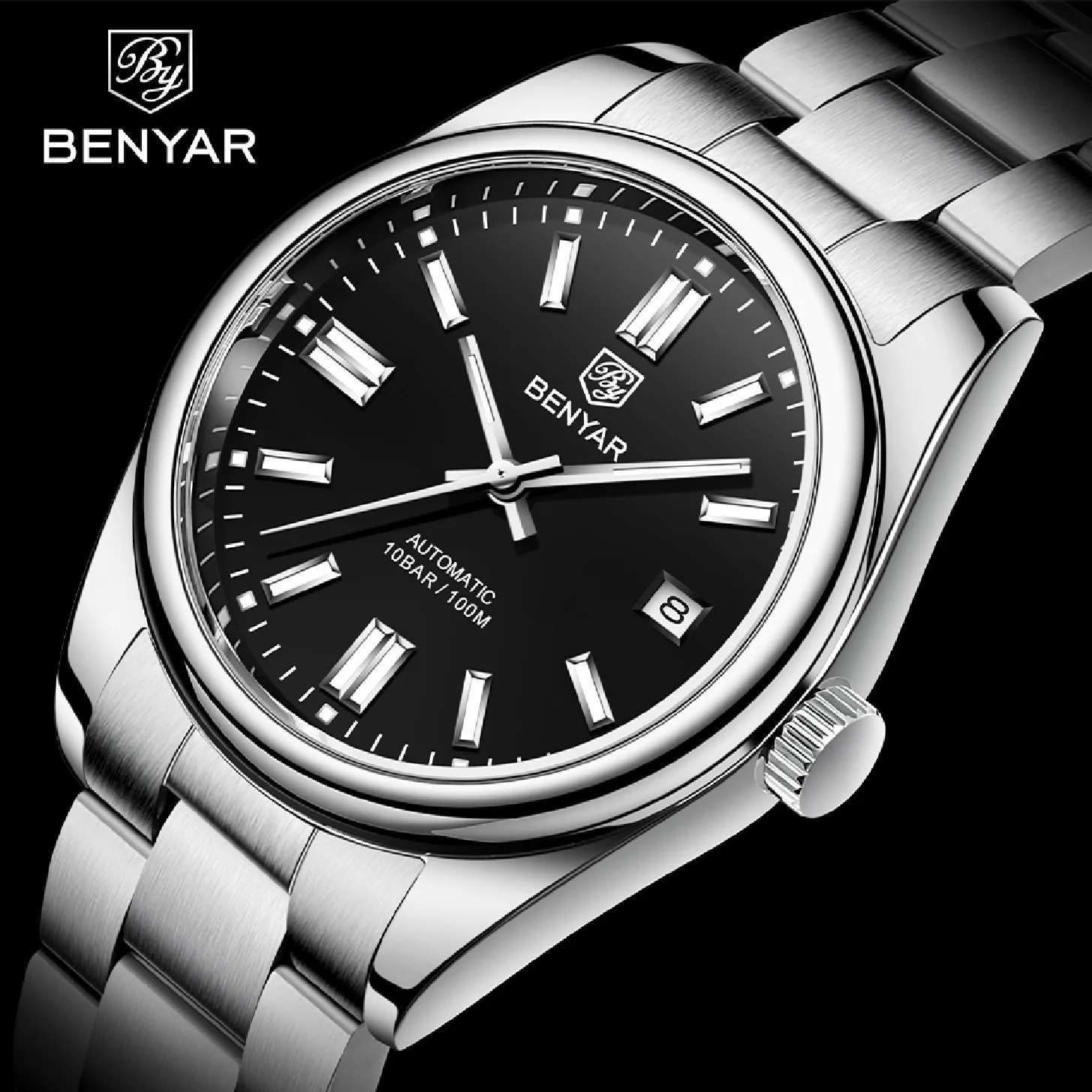 BENYAR-New-2023-Luxury-Automatic-Watch-10Bar-Waterproof-Men-Mechanical ...
