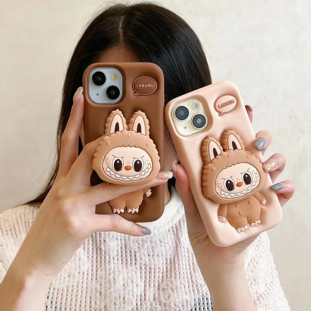 New-Kawaii-Labubu-Cell-Phone-Cases-Cartoon-Sanrio-Cute-for ...