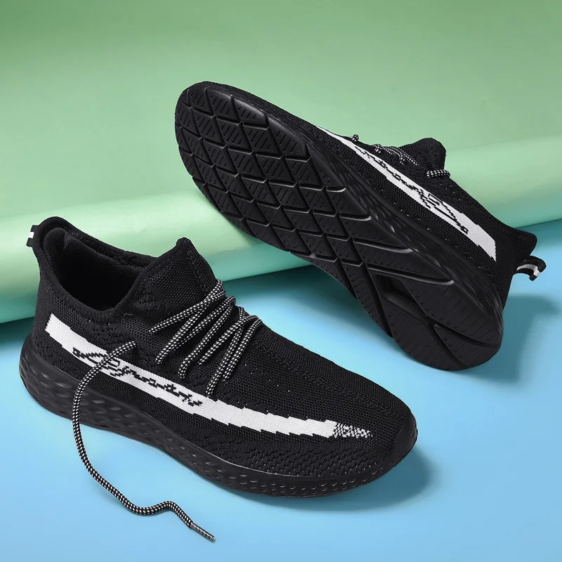 Baskets-de-course-en-maille-super-l-g-res-pour-hommes-chaussures-de ...
