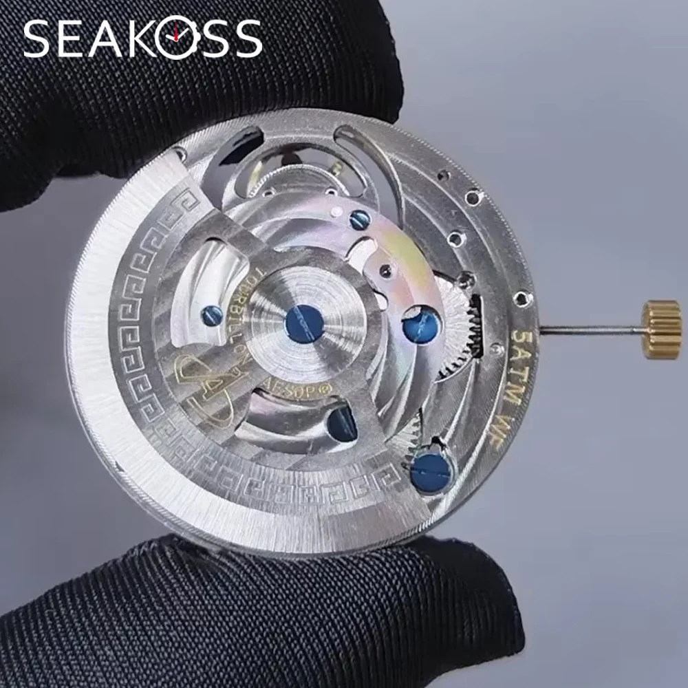 Real Tourbillon Movement 6 o'clock Balance Wheel Pure Copper 21600 ...