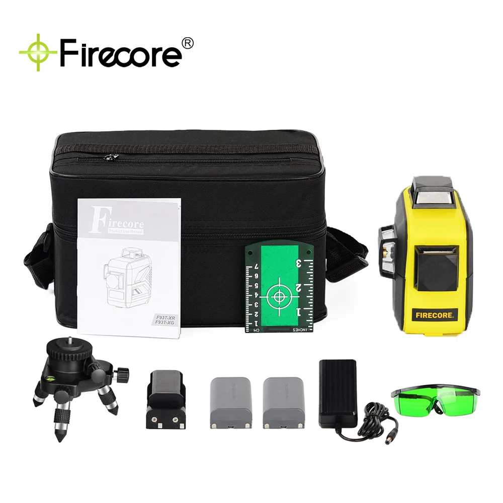 Firecore 12 Lines Laser Level 3d Cross Line Firecoregreen Laser ...