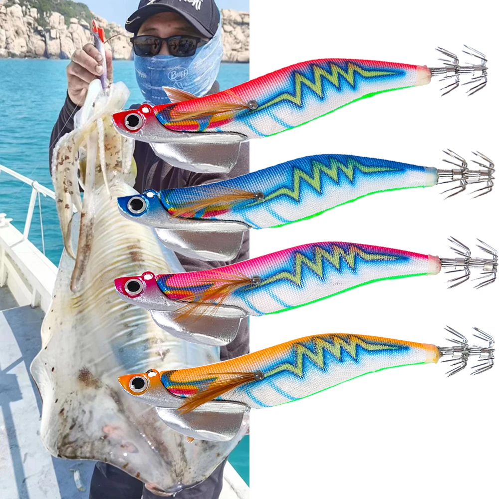 Lures Squid Jigs Head Octopus | Fishing Squid Jigs Head | Octopus Squid ...