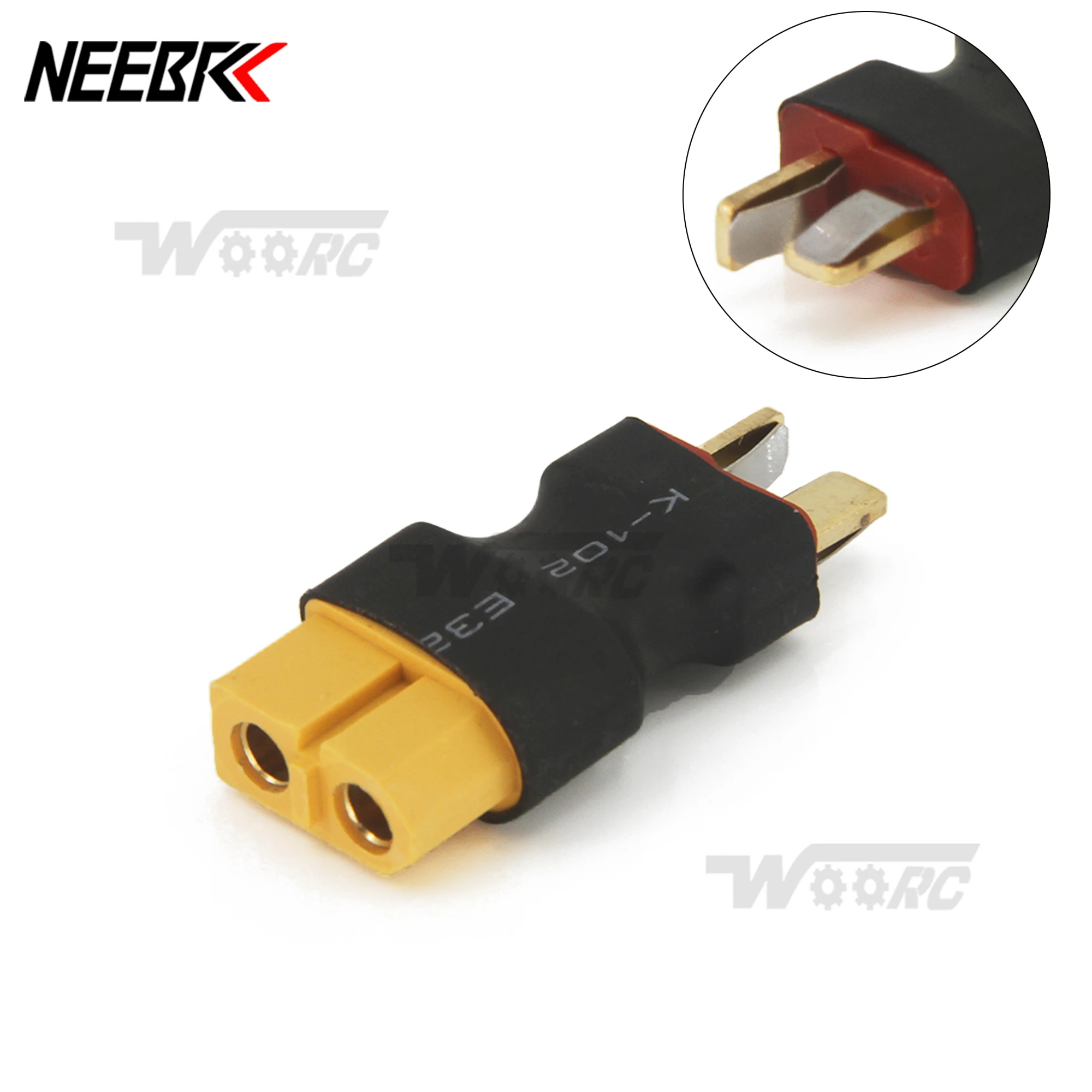 1pcs-RC-XT60-Female-To-Deans-Plug-Male-T-Connector-Adapter-Car-Plane ...