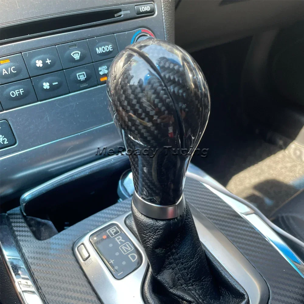 Carbon-Fiber-Car-Gear-Lever-Shift-Knob-for-Nissan-Infiniti-FX35-FX37 ...