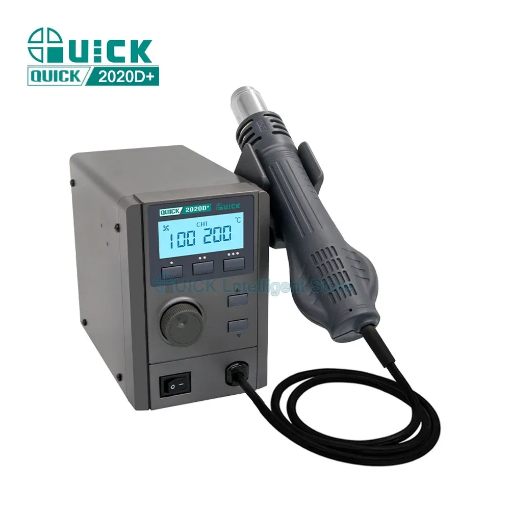 Soldering Stations QUICK 2020D+ 750W Heat Gun Rework Station Hot Air ...