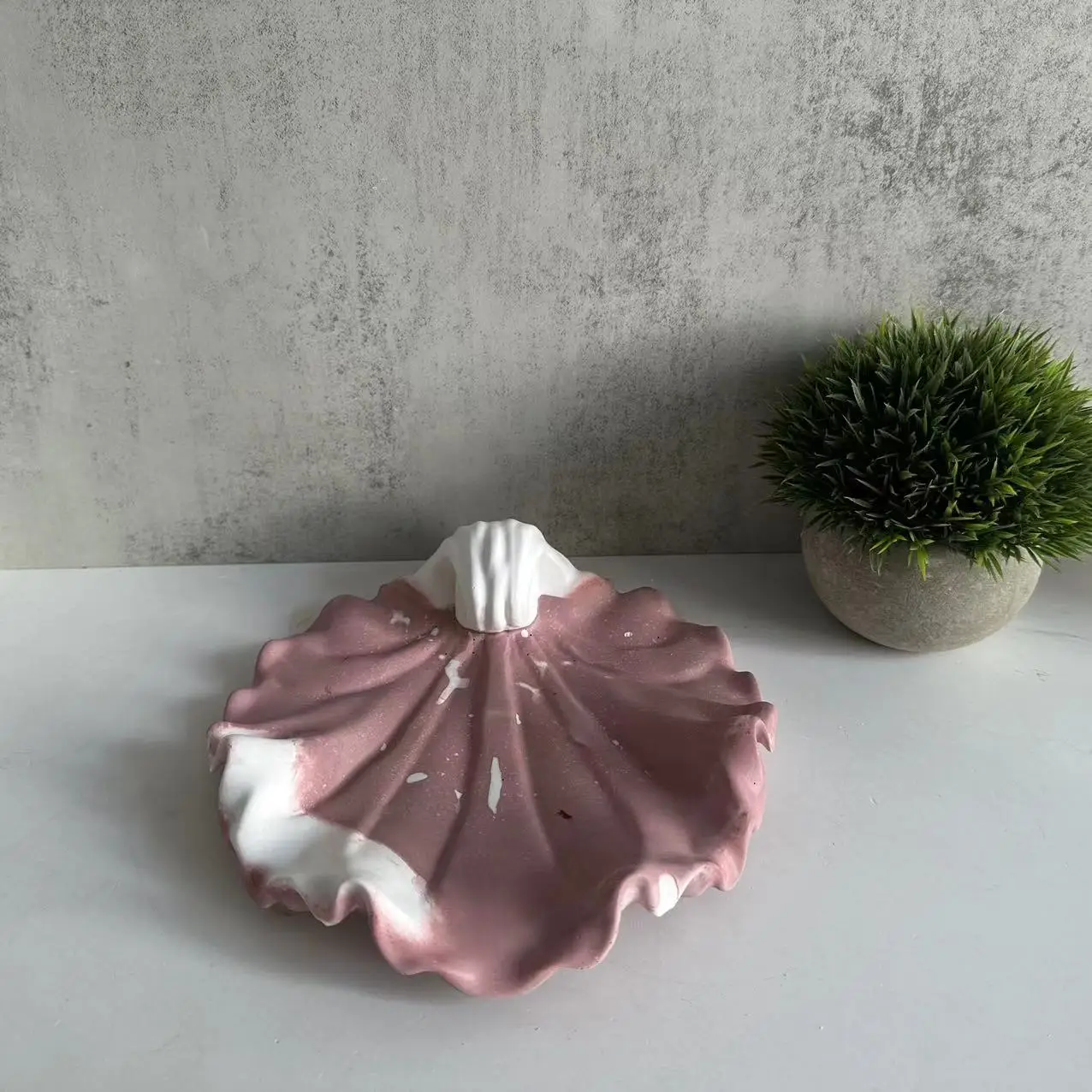 Shell-Tray-Silicone-Mold-Large-Shell-Tray-Gypsum-Cement-Mold-Glue-Mold ...