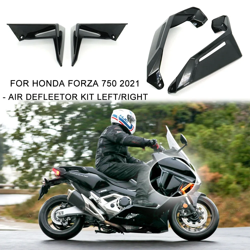 Motorcycle Side Wind Deflector Windscreen Windshield for Honda Forza750 ...
