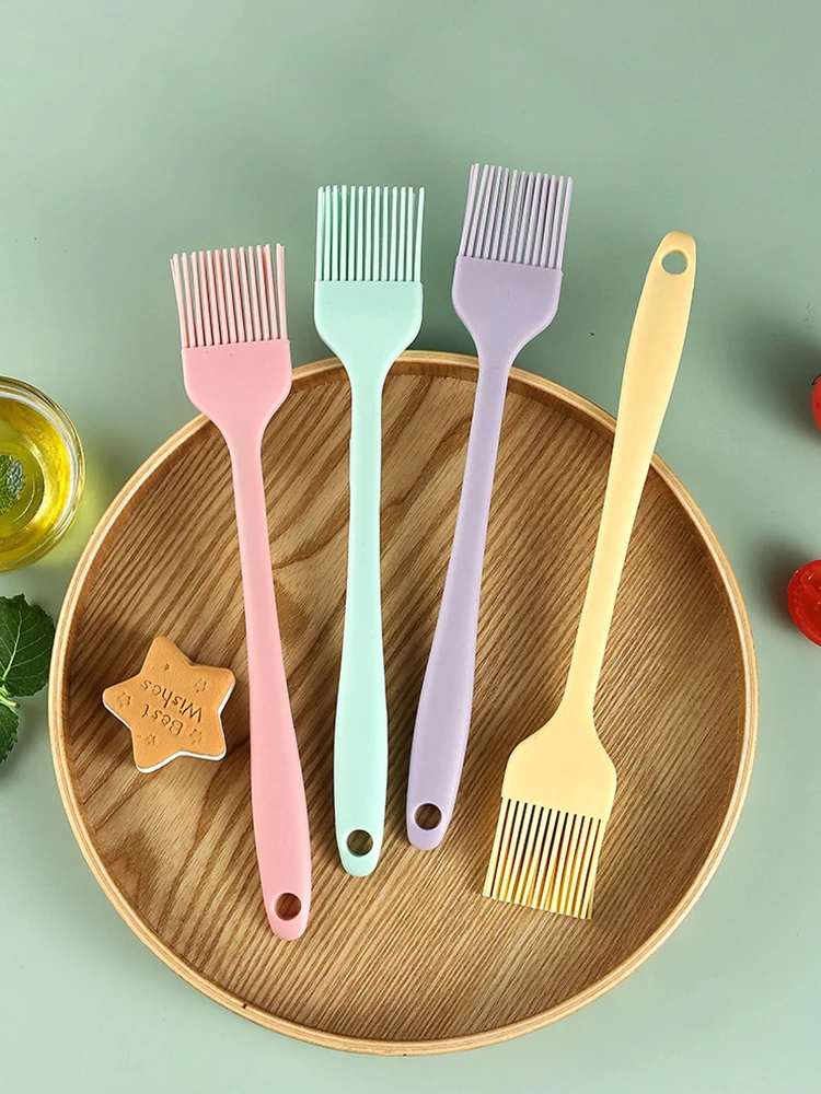 Food Grade Silicone Oil Brush High-temperature Resistant Barbecue Brush ...