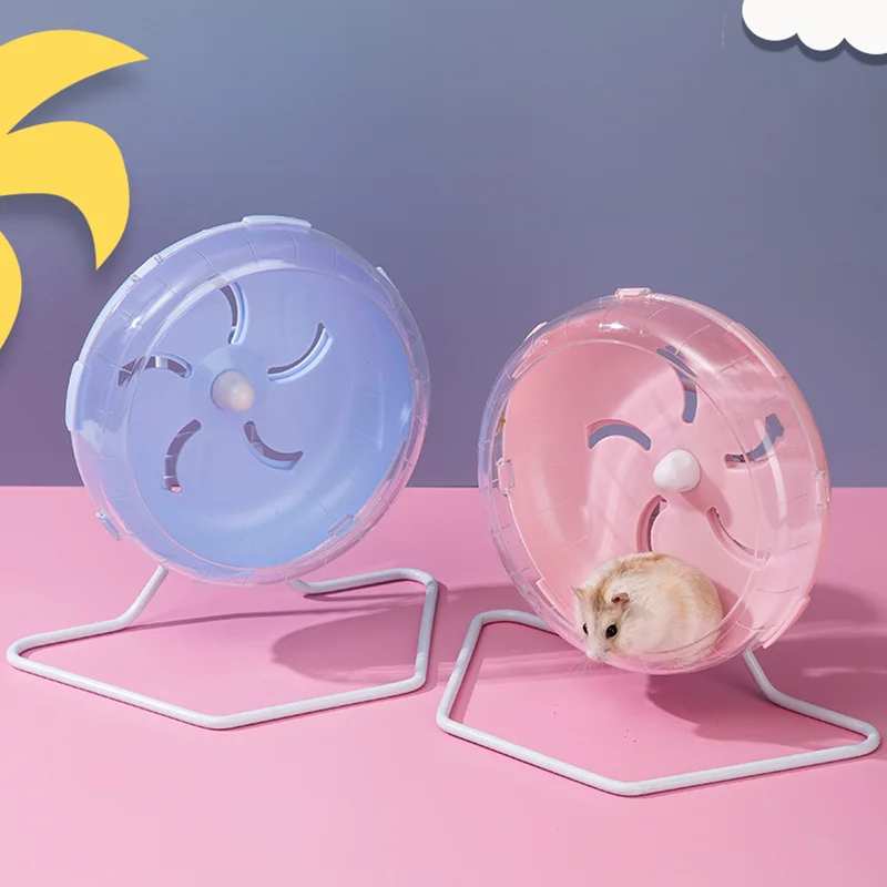 4-Size-Hamster-Running-Wheel-Sports-Accessories-Toys-Small-Animals-Rat ...