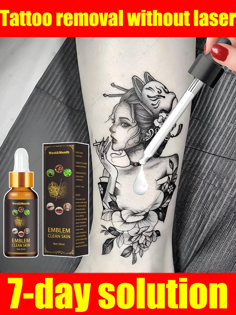 How to Extract Tattoo from Image Using Plant-Based Tattoo Dissolving ...