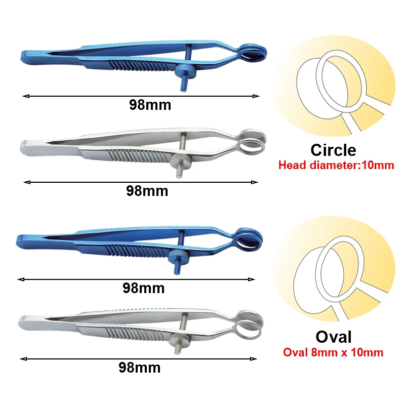 Four-Type-Choices-Chalazion-Forceps-Clamp-Stainless-Steel-Titanium ...