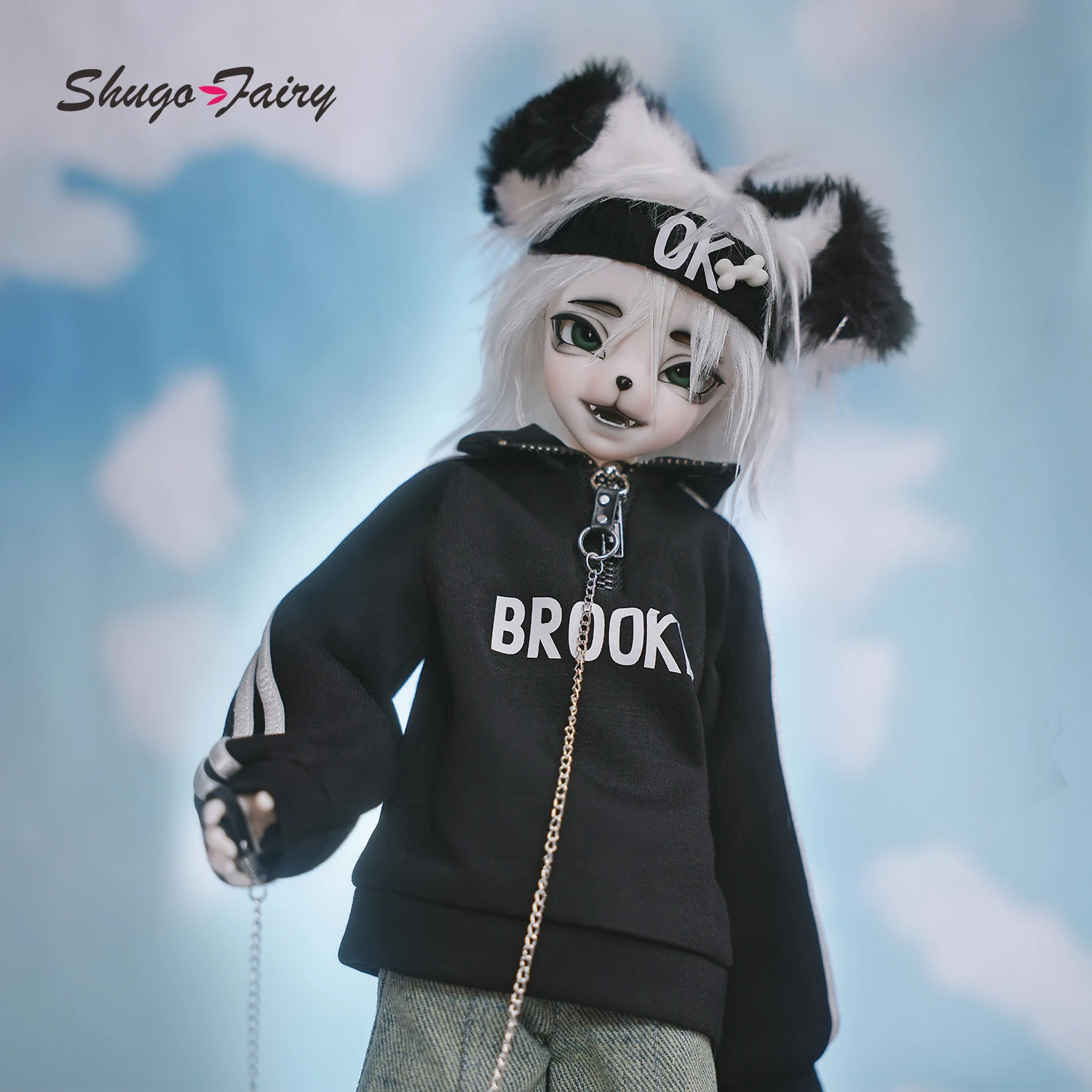 ShugaFairy Carrtoon Bjd Doll 1/4 Animal Head LM4 Body Furry Style Joint ...