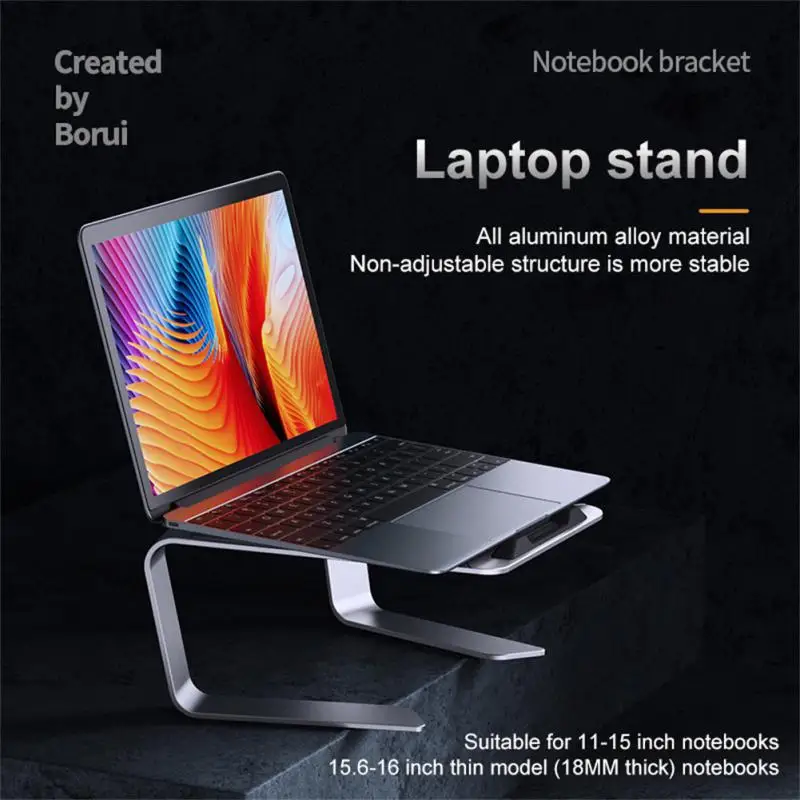 Adjustable-Aluminum-Laptop-Stand-Portable-Notebook-Support-Holder-for ...