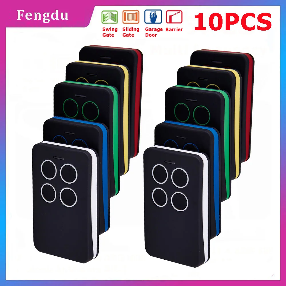 Universal-Multifrequency-Garage-Remote-10PCS-Self-copy-280-868mhz-4-in ...