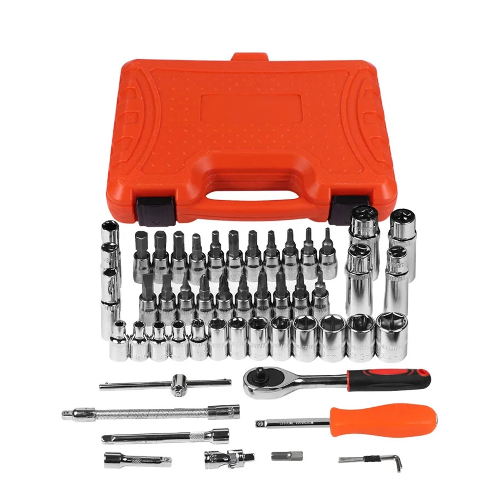 53pcs Combination Tool Wrench Set Car Repair Tool Sets Batch Head ...