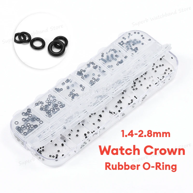 New-Mini-Rubber-Washer-O-Ring-Watch-Crown-Waterproof-Watches-Seals ...