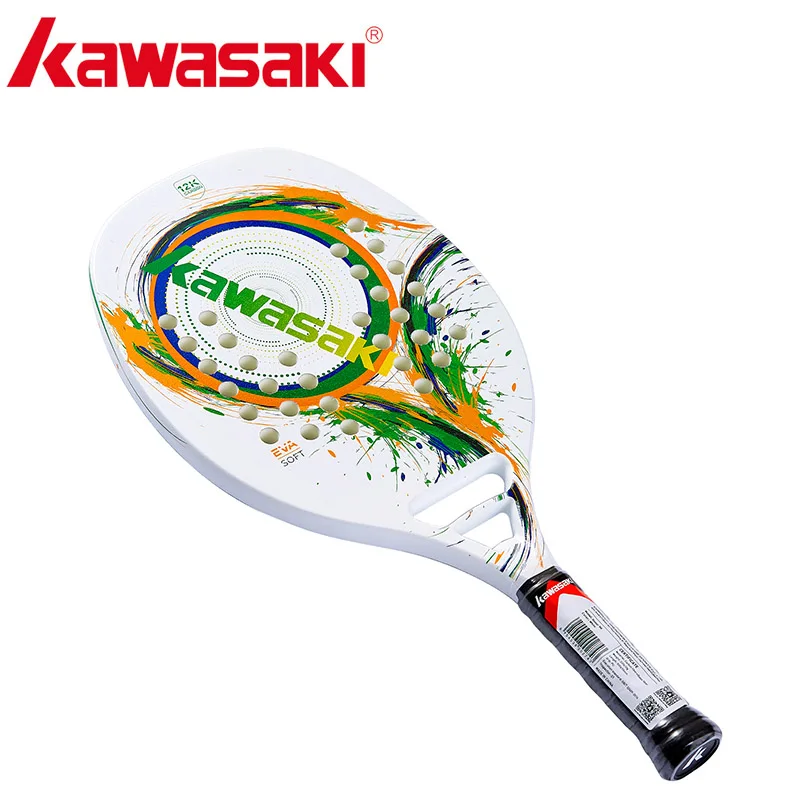 Kawasaki-12K-Carbon-Professional-Beach-Tennis-Racket-Honor-H6-With ...