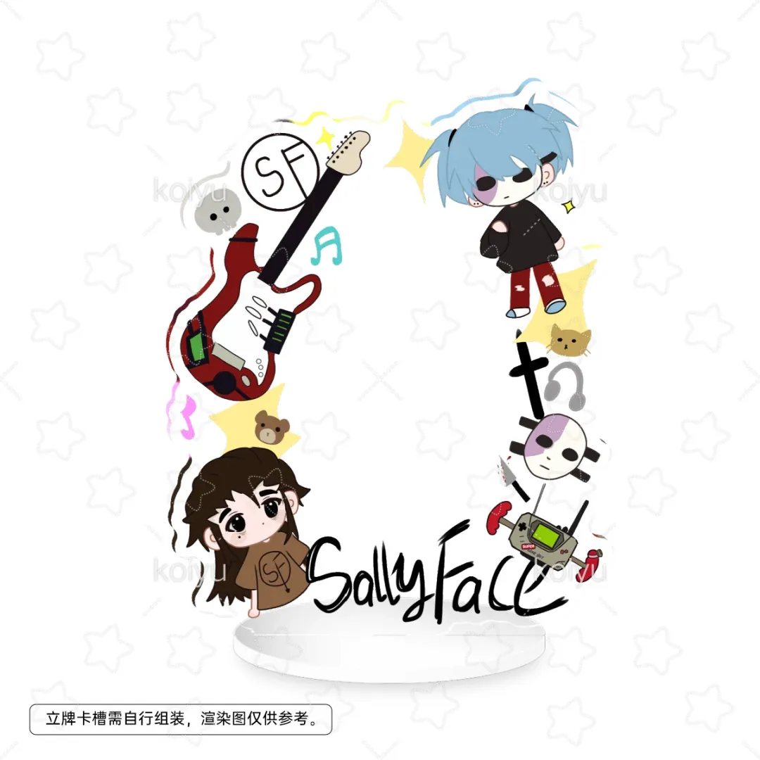 Sally-Face-Figures-Photo-frame-Acrylic-Stand-Anime-Action-Figure ...