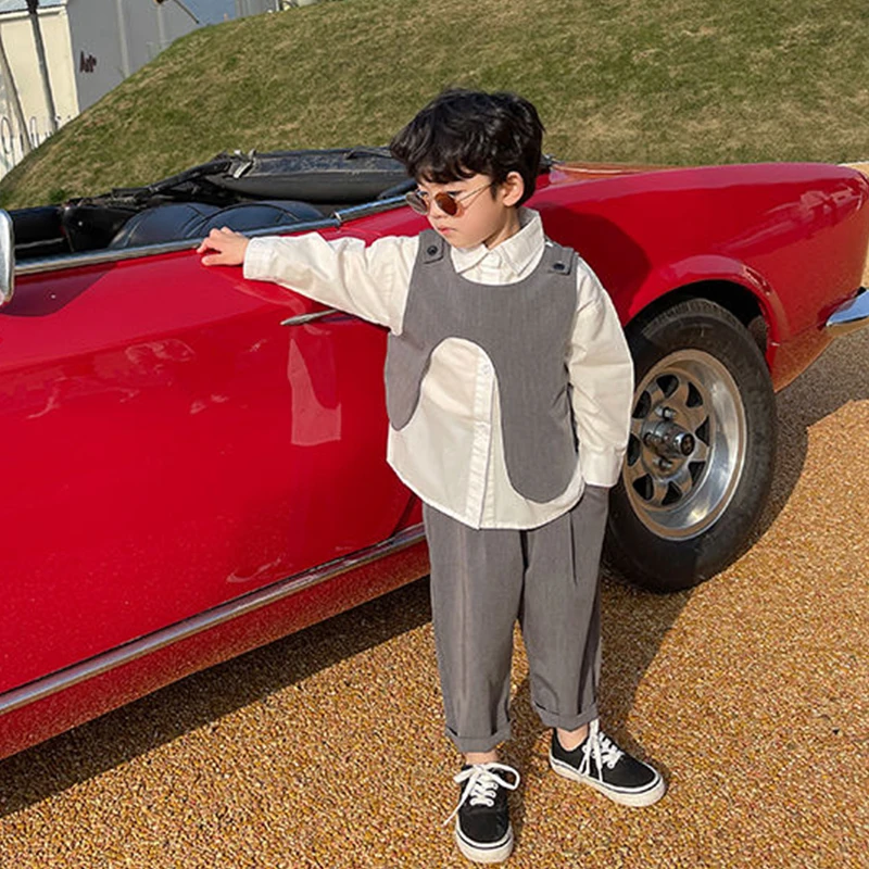 Spring-Boy-Clothing-Set-3pcs-Vest-Top-Pant-Kid-Children-Baby-Toddler ...