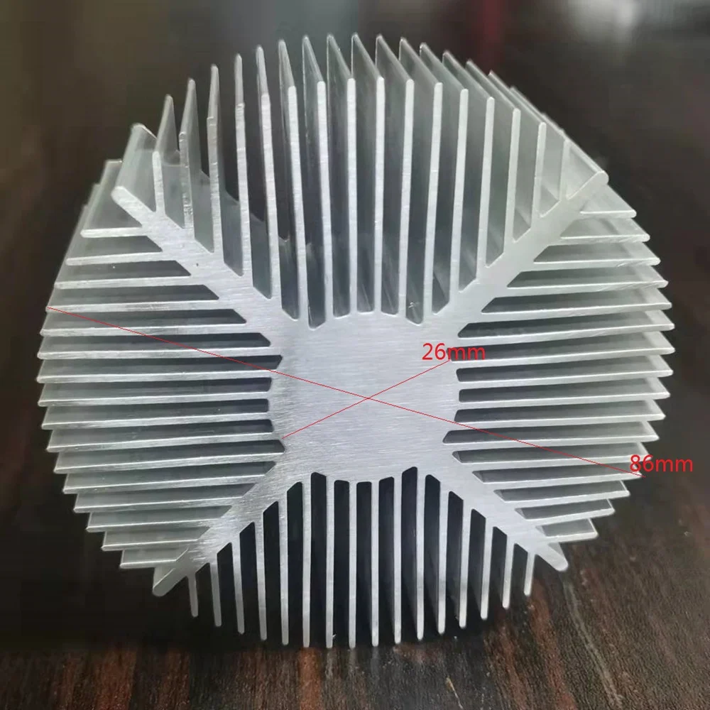 86mmx26mm-Round-LED-Heatsink-Radiator-Aluminum-Heat-Sink-Radiator-for ...