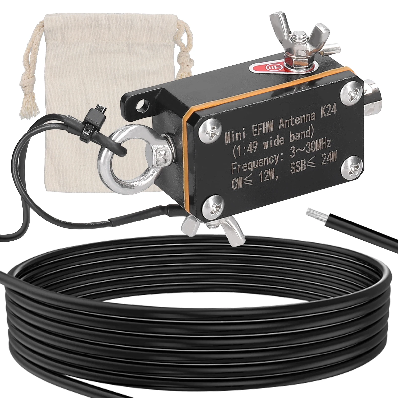 Pocket-EFHW-Antenna-K24-3-30MHz-Frequency-Band-Shortwave-Antenna ...