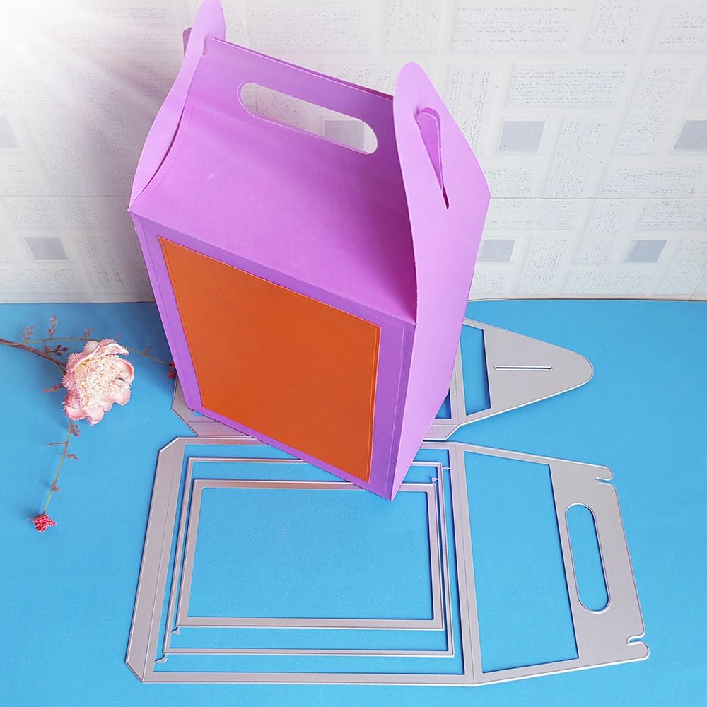 Large Cutting Dies Scrapbooking | Die Large Boxes Scrapbooking ...