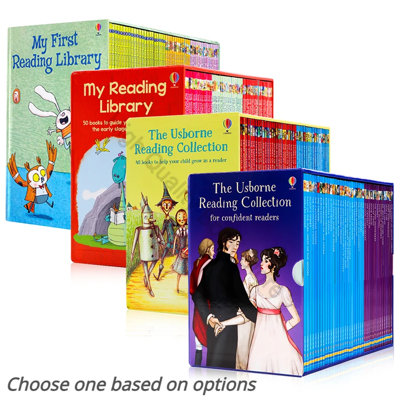 The-Usborne-1st-2nd-3rd-4th-Reading-Collection-Library-English-Picture ...