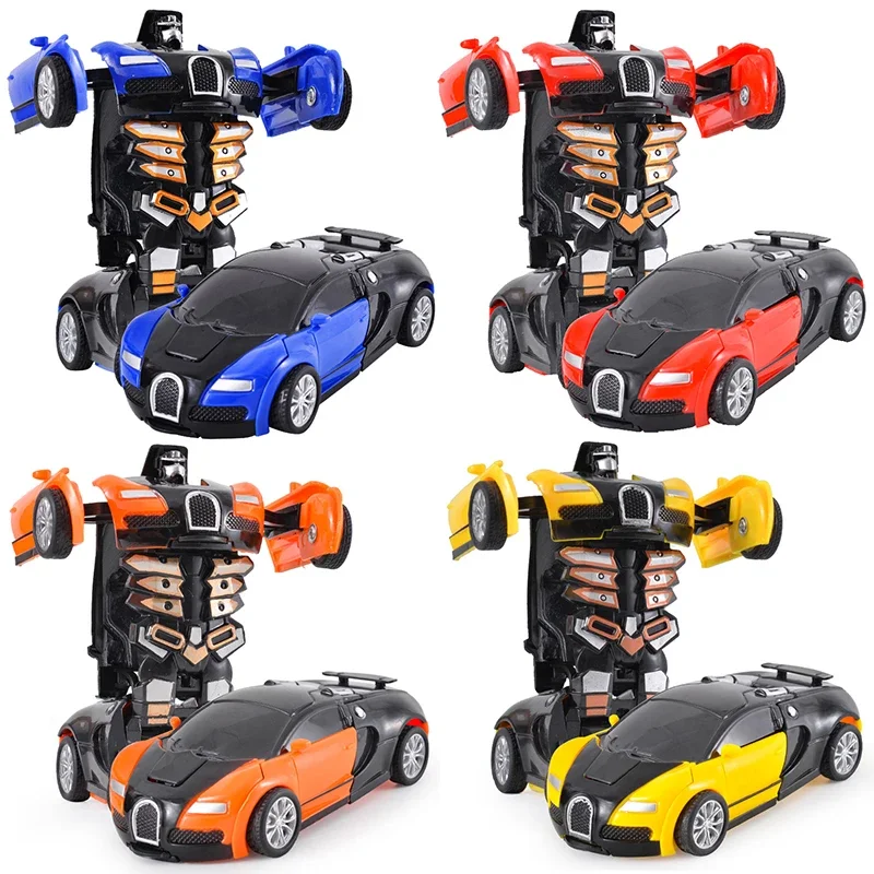 2-In-1-One-key-Collision-Deformation-Car-Toys-Automatic-Transformation ...