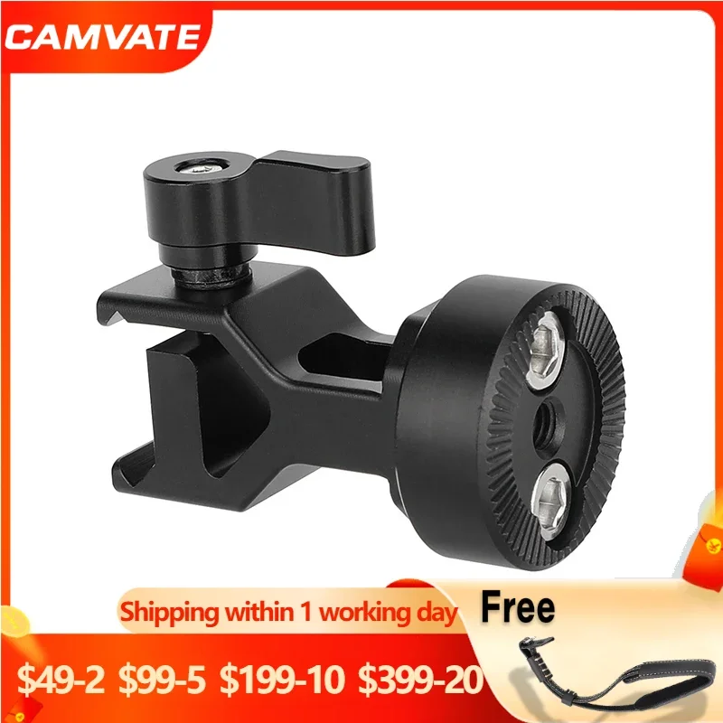 CAMVATE-NATO-Clamp-to-ARRI-Rosette-Adapter-Extension-Mount-For-Camera ...