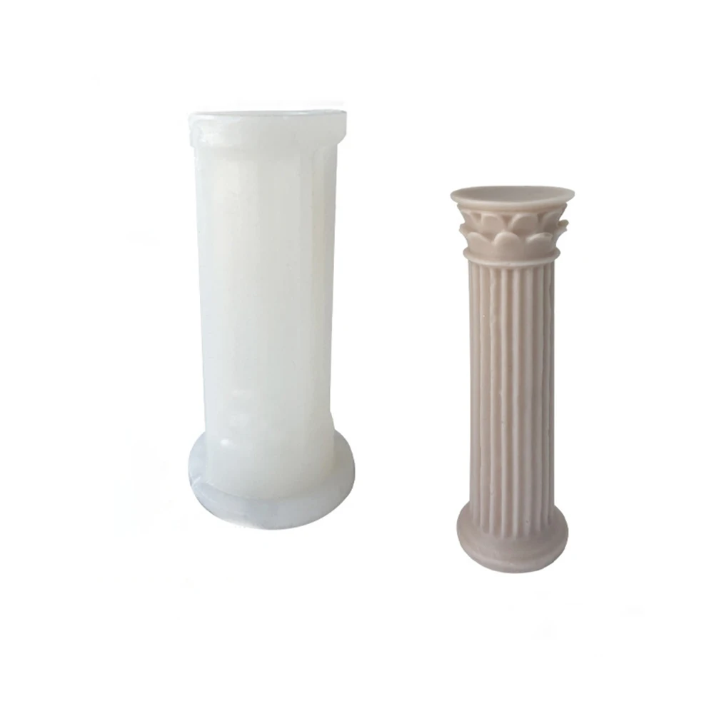 1PC-Vintage-Roman-Column-Aromatherapy-Candle-Mold-DIY-Lotus-Roman ...