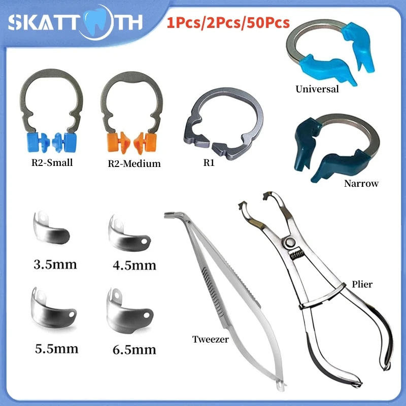 Dental-Matrix-Bands-Sectional-Contoured-Matrice-Clip-Ring-Nickel ...