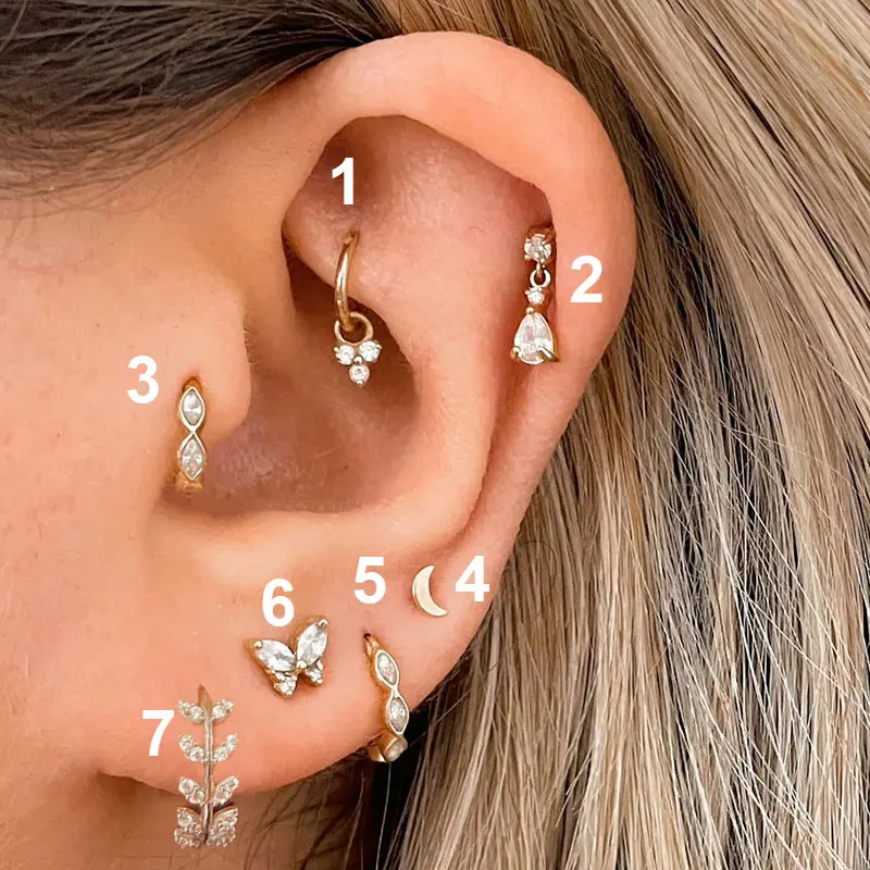 Ear Piercings Cartilage Tragus