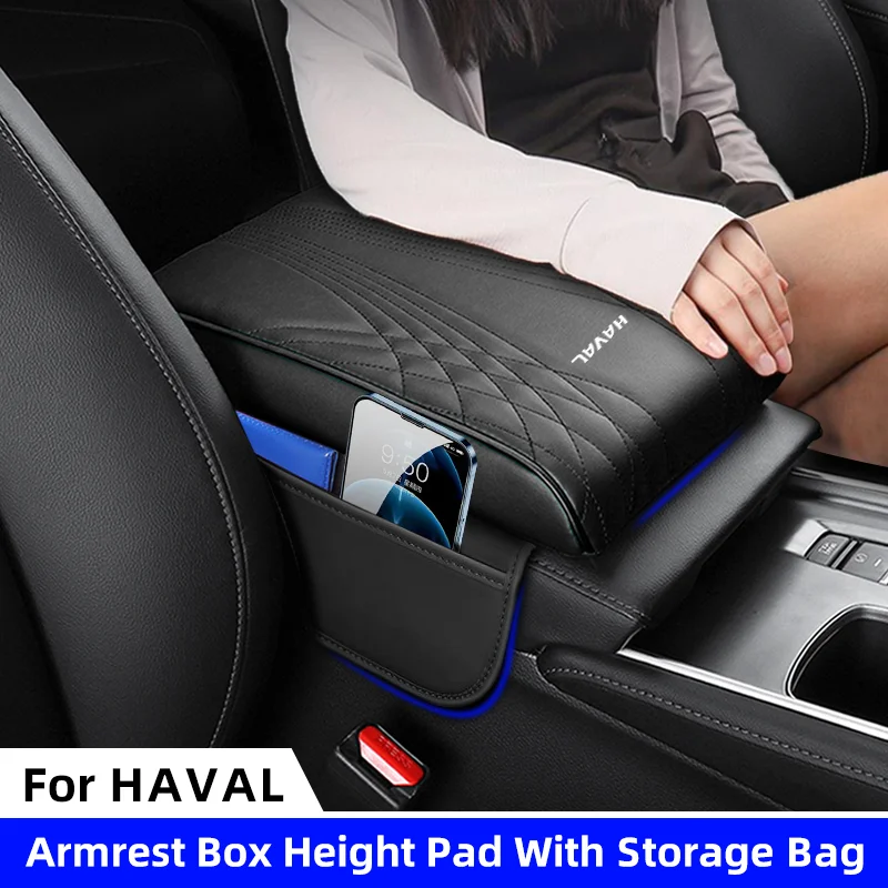 Car Center Console Armrest Box Height Pad with Storage Bag For Haval H1 ...